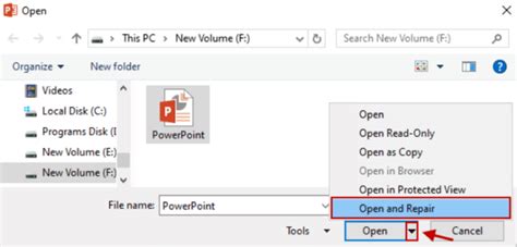 Methods Fix PowerPoint Found A Problem With Content Error