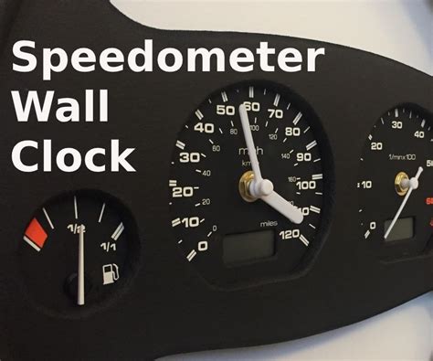 Speedometer Wall Clock Wall Clock Clock Small Table Clock