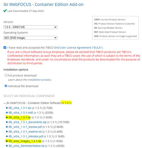 a step by step guide to installing ibi webfocus container edition and