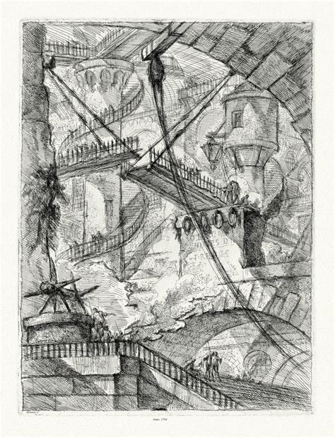 Giovanni Battista Piranesi Le Carceri Dinvenzione Etsy