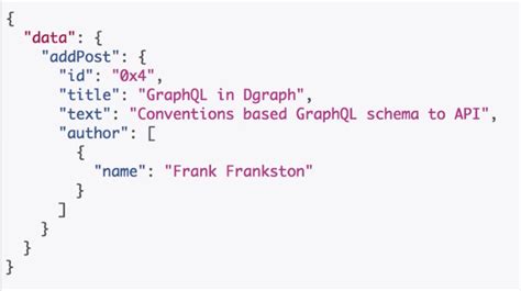 Graphschema A Tool To Spin Up A Graphql Api With A Dgraph Backend Database Dgraph Discuss