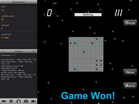 Codea Tutorials Tutorial 7 Minesweeper Part 2