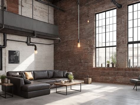 Industrialny Loft Architekt Wnętrza Warszawa