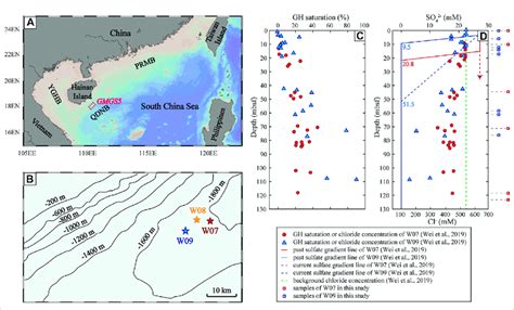 Gap Of Sampling Locations And Gas Hydrate Saturation Of Research Sites