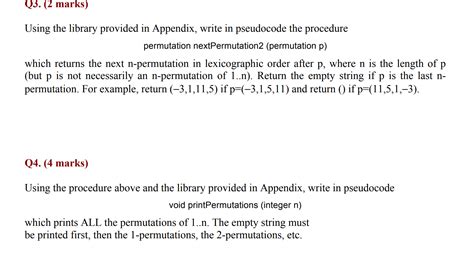 Solved Using The Library Provided In Appendix Write In