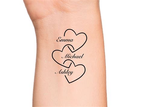 Heart Tattoo With Initials