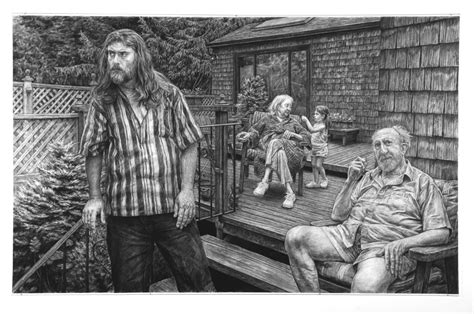 Edgar Jerins The Andersons On Their Deck In Garden City 2005 Aca