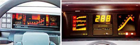 Blast From The Past Digital Car Dashboards From The 80s 20 Pics