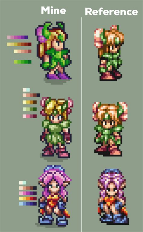 Nintendo Pixel Characters