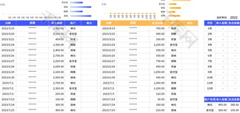 财务收支明细表Excel模板 千库网 excelID189204