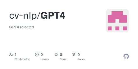 github cv nlp gpt4 gpt4 releated