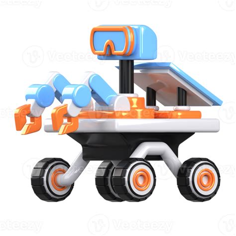 Planetary Rover 3d Element Illustration 56858071 Png