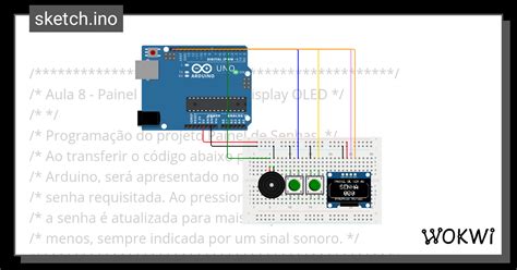 Display Oled Copy Wokwi ESP STM Arduino Simulator