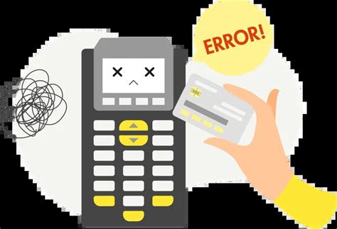 Best Pos Terminal Payment Error Illustration Download In Png And Vector Format