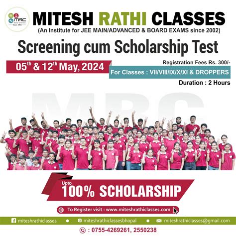 Mitesh Rathi Classes Best Iit Jee Coaching In Bhopal