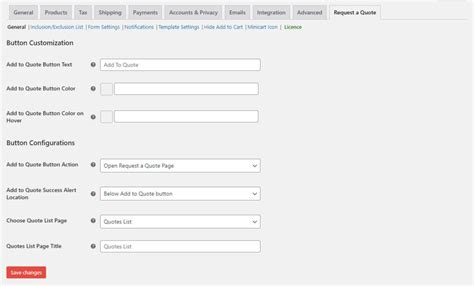 how to integrate and customize request a quote form for wordpress