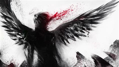 Fallen Angel Hd Wallpaper Wallpapersafari