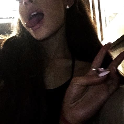 Ariana Grande Tongue Of The Day