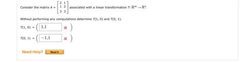 solved consider the matrix a ⎣⎡213123⎦⎤ associated with a