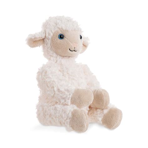 Sheep Dolly Vintage Inspired Plush Toy Dimples Nz White