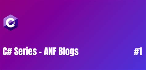 An Introduction Into Programming And Writing Our First Lines Of Code Anf Blogs