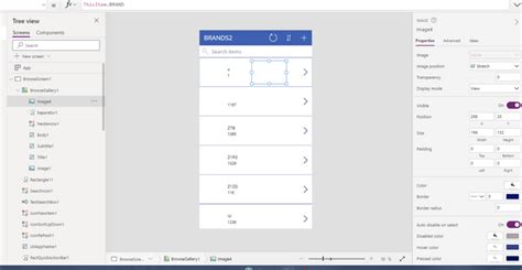 Images Sourced From Sharepoint List Not Showing Rpowerapps