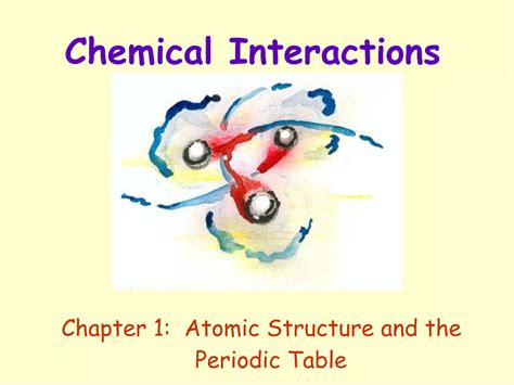 Chapter Atomic Structure PPT
