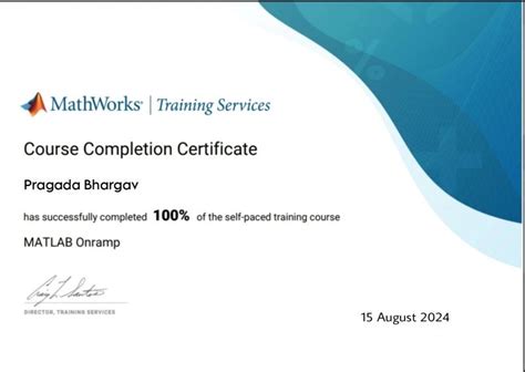 Pragada Bhargav On Linkedin Matlab Dataanalysis Modeling Simulation Training