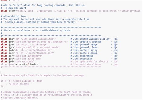 Bashrc Alias Problem Can You Help Solved General Linux Question Its Foss Community