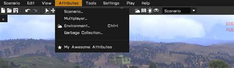 Eden Editor Configuring Menu Bar Bohemia Interactive Community
