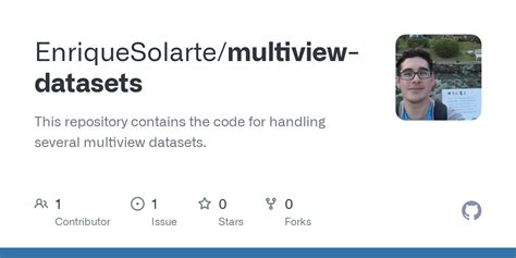 github enriquesolarte multiview datasets this repository contains