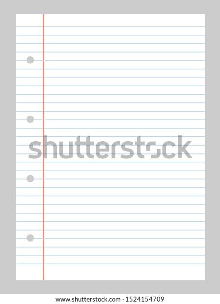 Vector Illustration Line Notebook Use Background Stock Vector Royalty Free 1524154709