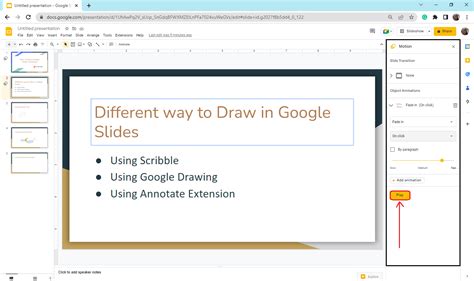 Learn How To Select Google Slides Transitions