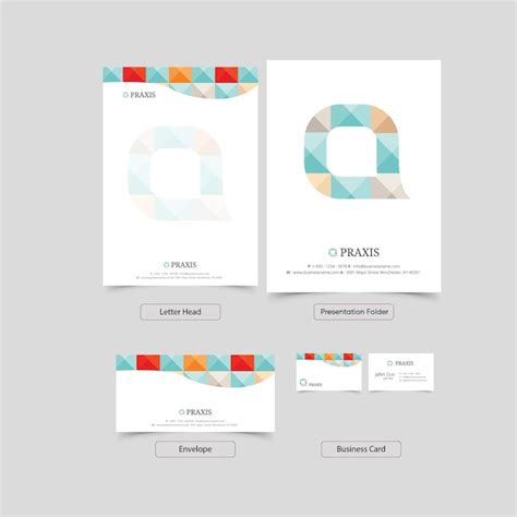 브랜딩 문구 템플릿 프리미엄 벡터