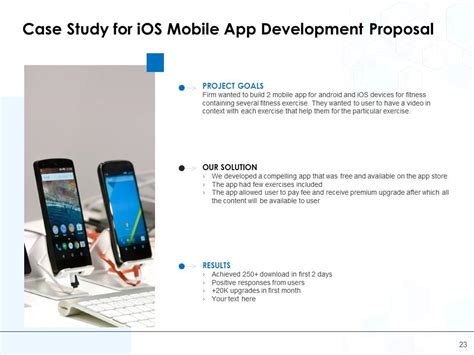 Ios Mobile App Development Proposal Powerpoint Presentation Slides Presentation Graphics