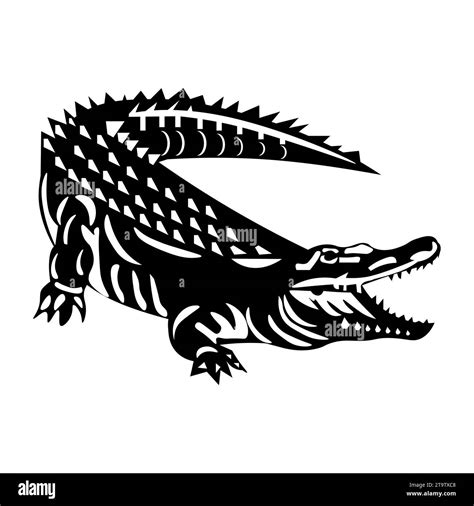 Alligator Sign Alligator Area Sign Stock Vector Image And Art Alamy