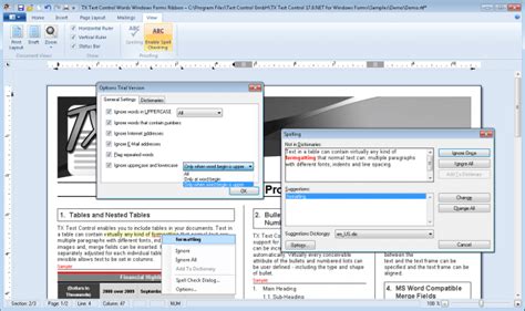 Tx Text Control Net For Windows Forms Enterprise