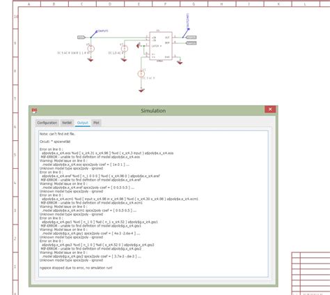 Solved Ngspice Where The Error Message Is Displayed Autodesk Community