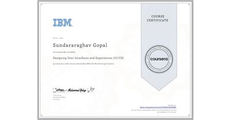 Sundara Raghav G On Linkedin Coursera Ksrct Csbs Uiux