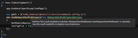 Migrating From Webpackdevmiddleware To Spaservicesextensions