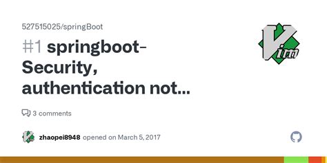 Springboot Security，authentication Not Attempted · Issue 1 · 527515025