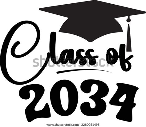 Class 2034 Print File Printable File Stock Vector Royalty Free
