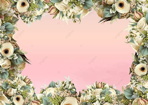 Real Texture Floral Gradient Background Flowers Rose Plant