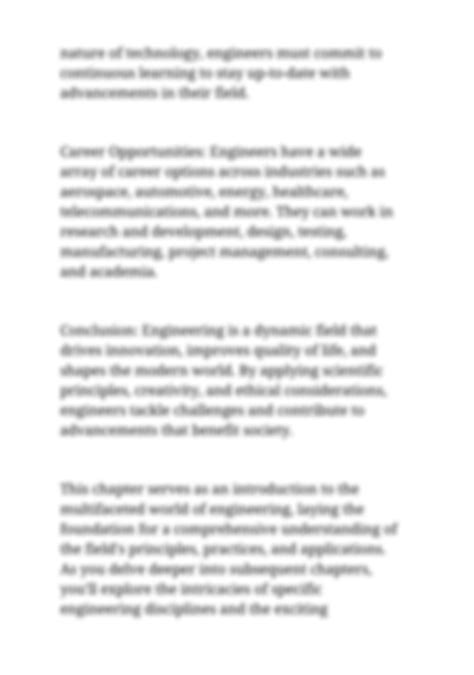 Solution Introduction To Engineering Studypool
