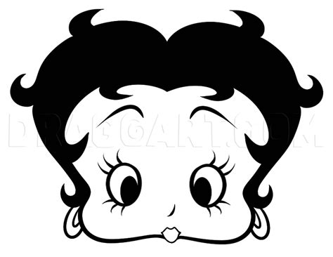 How To Draw Betty Boop Easy Drawing Step By Step By Dawn Dragoart