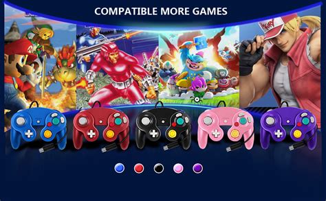 Fiotok Gamecube Controller Classic Wired Controller For