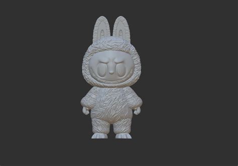 🎨 Labubu With Fur・ Stl File For 3d Printing・cults
