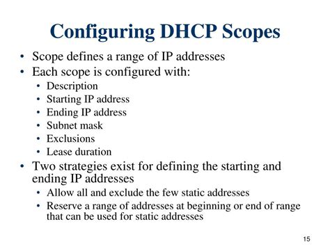 PPT Managing DHCP PowerPoint Presentation Free Download ID