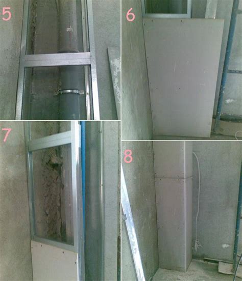 Как сделать короб и спрятать трубы в ванной - пошаговая инструкция