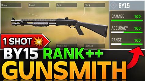 Best By15 No Hitmark Gunsmith Call Of Duty Mobileo 1 Shot By15 Rank